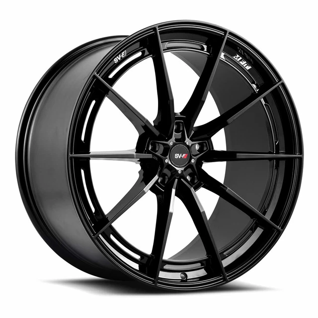 19& SAVINI SV-F1 Forged Black Concave Wheels Rims Fits Bmw F82 M4 EUR 2 ...
