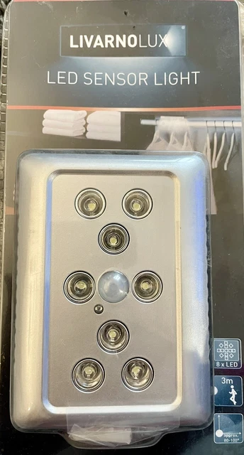 LIVARNO LUX LED Sensor Light NEW x 2 £0.99 - PicClick UK