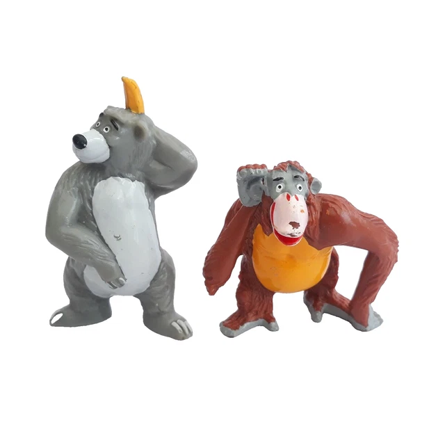 DISNEY JUNGLE BOOK Figures King Louie and Baloo Vintage Bullyland, £9.99 - PicClick UK