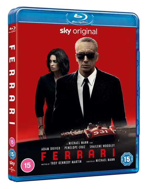 FERRARI (BLU-RAY) ADAM Driver Penélope Cruz Jack O'Connell Shailene ...