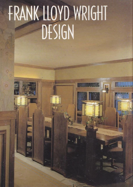FRANK LLOYD WRIGHT DESIGN MARIA COSTANTINO AMERICAN ARCHITECTURE ...