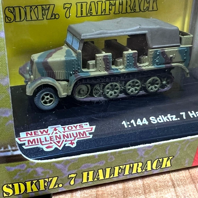 Vintage Wwii Classic Armor German Sdkfz 7 Half Track 1144 Scale Free Shipping £1661 