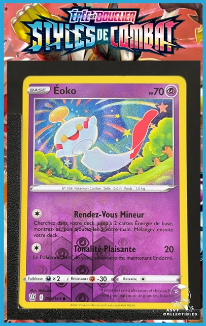 CARTE POKÉMON EOKO 059/163 Reverse EB5 Styles De Combat FR EUR 1,99 - PicClick FR