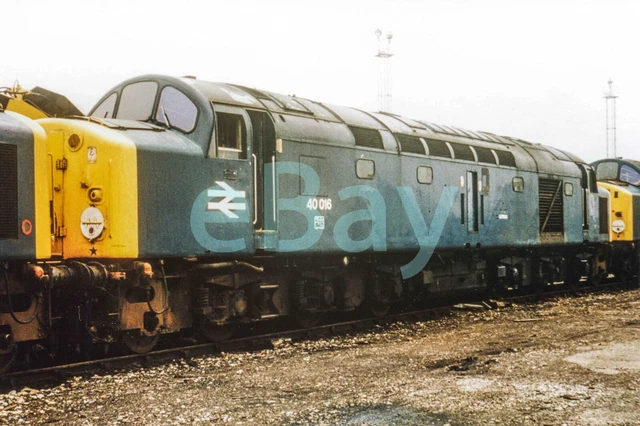 UK RAILWAY PHOTOGRAPH of Class 40 Locomotive 40016. RM40-13 £1.70 ...