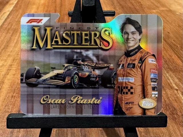 2024 TOPPS FINEST Formula 1 F1 OSCAR PIASTRI /74 MST-4 $110.50 ...