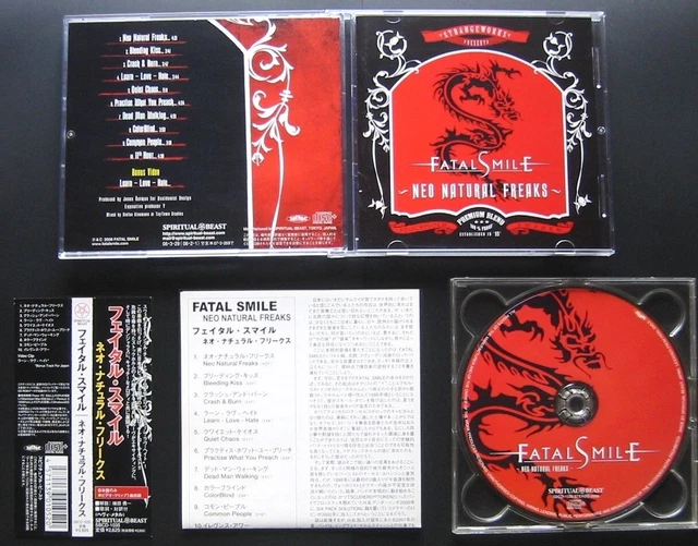 FATAL SMILE NEO Natural Freaks 2006 JAPAN CD w/OBI Scandi GLAM SLEAZE ...