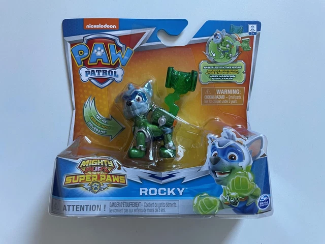 PAW PATROL MIGHTY Pups Super Paws ROCKY NEU OVP EUR 9,99 - PicClick DE