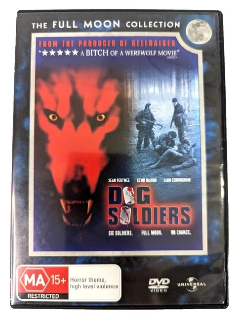 DOG SOLDIERS - Region 4 DVD - Sean Pertwee - Werewolf Horror Movie ...
