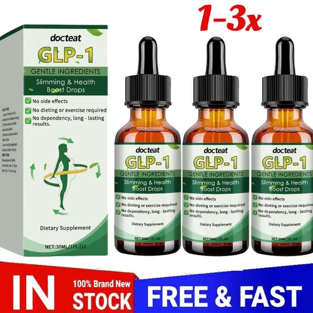 GLP-1 SLIMMING HEALTH Boost Drops Liquid 30ml NEW-1-3P C S £3.98 ...