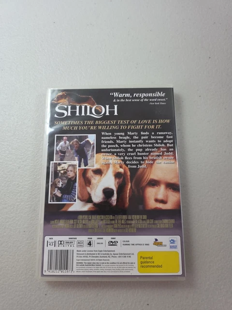 SHILOH (DVD, 1996) Scott Wilson, Michael Moriarty Gc $3.90 - PicClick AU
