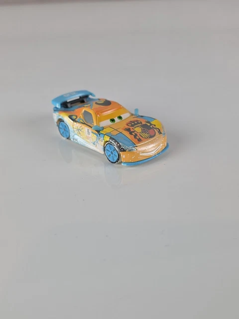 DISNEY PIXAR CARS 2 - Ice Racers Miguel Camino - Diecast Metal 1:55 ...