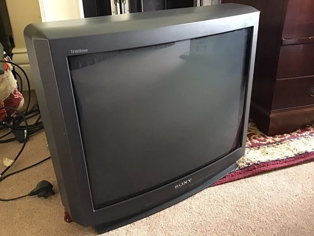 SONY TRINITRON VINTAGE 24 Inch Screen TV Ideal For Retro Gaming £315.00 ...