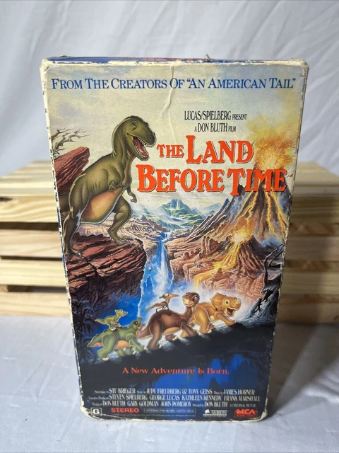 THE LAND BEFORE Time VHS Video Tape MCA Universal Original Movie ...