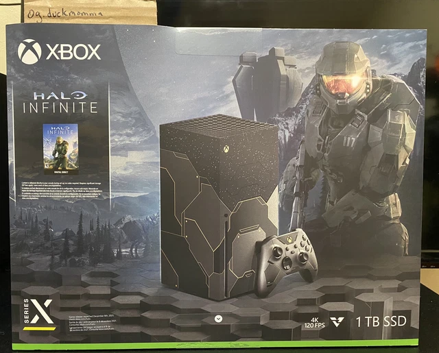 MICROSOFT XBOX SERIES X 1TB Console Halo Infinite Limited Edition Bundle £803.18 - PicClick UK