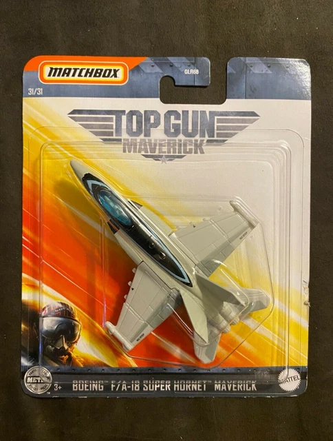 MATCHBOX TOP GUN Maverick Boeing F/A-18 Super Hornet Rooster Sky Buster ...