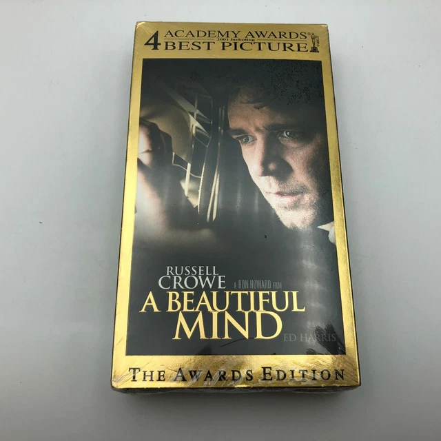 NEW FACTORY SEALED VHS A Beautiful Mind Awards Edition O1 £8.88 ...