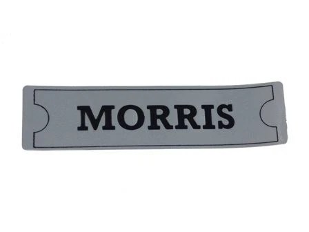 MORRIS MINOR 'MORRIS' Rocker/Valve Cover Sticker Decal Label Mml3002 ...