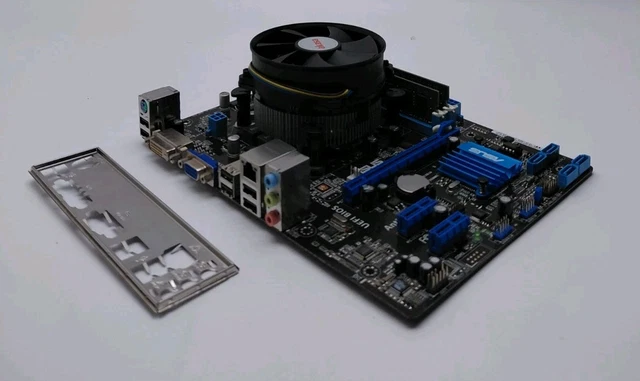 ASUS P8H61-MX + i5 3rd Gen + 8GB DDR3 MicroATX Motherboard Heatsink+IO ...