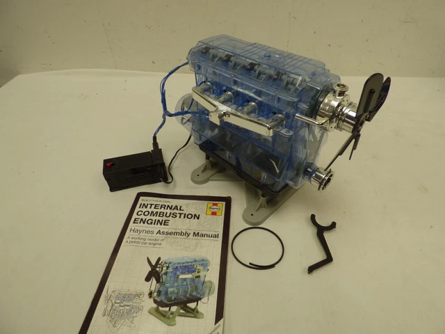 HAYNES MACHINE WORKS build your own engine plastic kit assembled fan ...