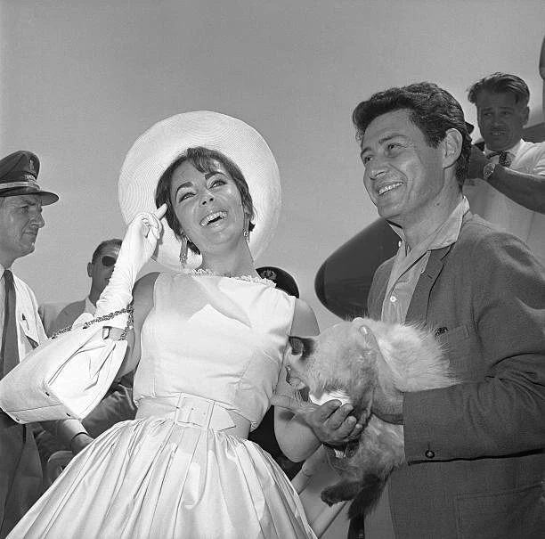 LOS ANGELES ACTRESS Elizabeth Taylor singer husband Eddie Fish- 1961 ...