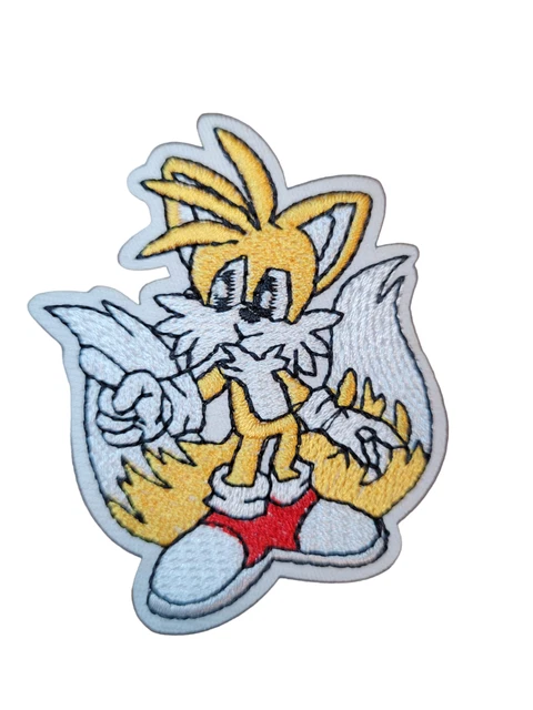 TAILS - SONIC The hedgehog Game Sonic Iron On Patch Sew On Patch Transfer Badge £2.99 - PicClick UK