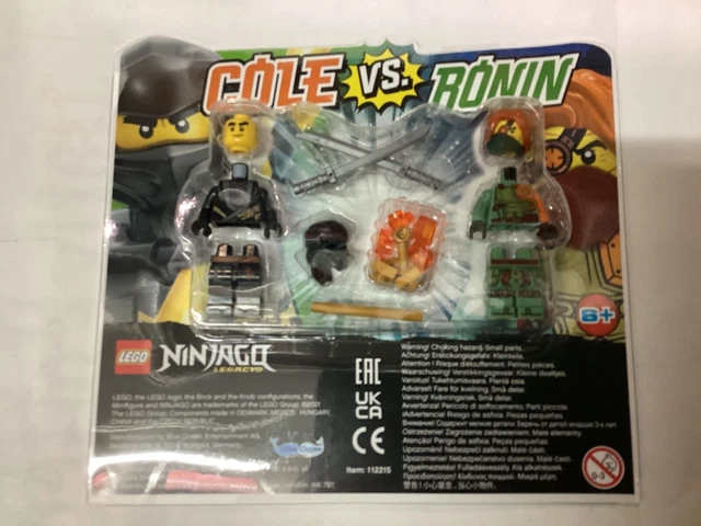LEGO MINIFIGURES NINJAGO Legacy Cole Vs Ronini Polybag 112215 EUR 6,31 ...