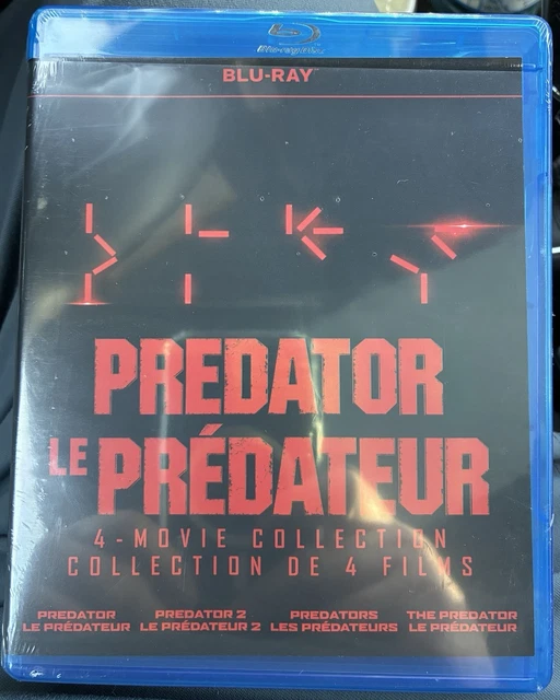 PREDATOR 4-MOVIE COLLECTION (Blu-Ray, 2025) $15.00 - PicClick CA
