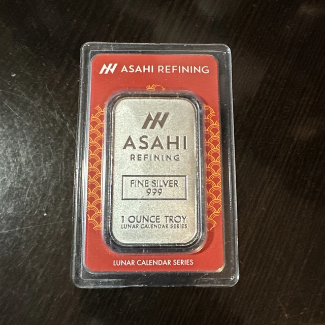 2025 ASAHI 1OZ Year Of The Snake Silver Bar £20.12 - PicClick UK