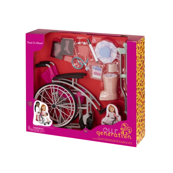 OUR GENERATION HEALS On Wheels £61.52 - PicClick UK