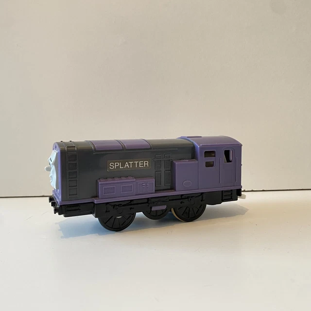 TOMY TRACKMASTER THOMAS And Friends Splatter And Dodge With Coach 1996 ...