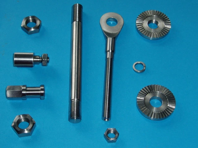 BSA GOLD STAR Quality Made Edelstahl Getriebe Einstellsatz B31, B33, A7 ...