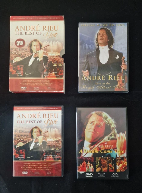ANDRE RIEU:THE BEST Of Live [3 DVD Set Rar] EUR 19,50 - PicClick IT