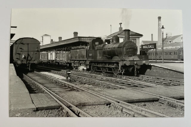 LMS RAILWAY LOCOMOTIVE Photograph 58169 Walsall Station - E362 £4.44 ...