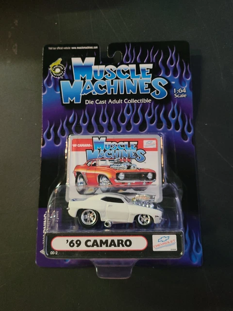 MUSCLE MACHINES RELEASE Single Logo 1969 Chevrolet Camaro 69 Chevy ...