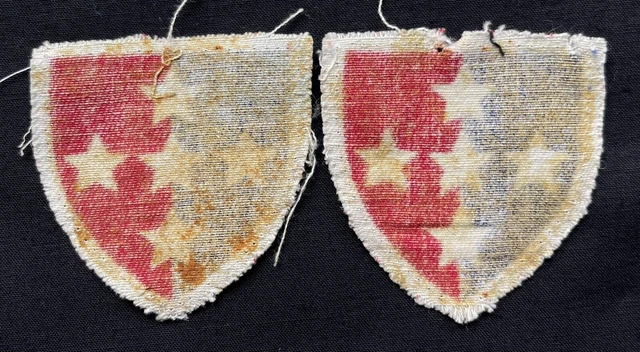 WW2 SOUTHERN COMMAND Royal Artillery Original Formation Signs Cloth ...