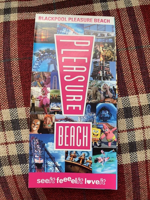 BLACKPOOL PLEASURE BEACH ADVERTISING BROCHURE 2014 roller coaster ...