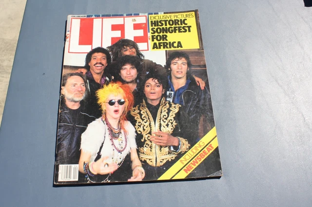 LIFE MAGAZINE SPECIAL Issue - We Are The World - April 1985 £7.56 ...