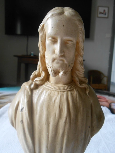ANCIENNE STATUE JESUS Christ Par Bacci EUR 27,90 - PicClick FR