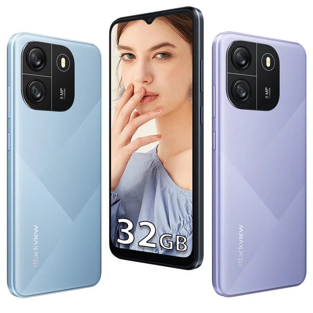 BLACKVIEW TÉLÉPHONE PORTABLE WAVE 6C 4Go+32Go/TF 1To DUAL SIM ...