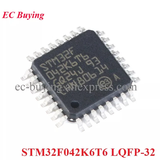 STM32F042K6T6 ARM CORTEX-M0 32-Bit Microcontroller LQFP-32 MCU IC ...