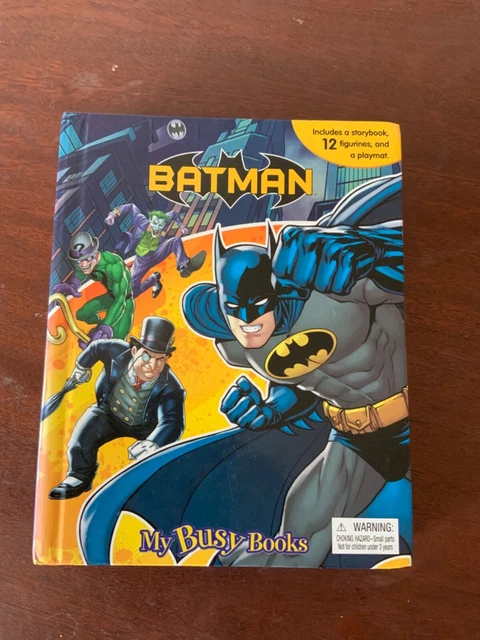 DC BATMAN MY Busy Book complete 12 figures and mat £17.22 - PicClick UK