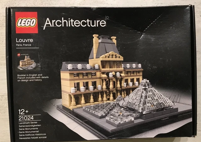 BOITE SET LEGO Architecture 21024 Paris Le Musee Du Louvre Museum EUR ...