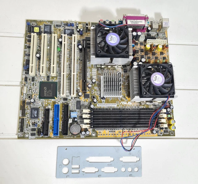 ASUS A7M266-D DUAL CPU Socket A Motherboard £79.98 - PicClick UK