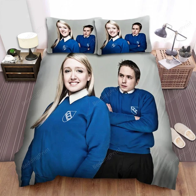 THE INBETWEENERS 2008-2010 Movie Carly And Simon Quilt Duvet Cover Set ...
