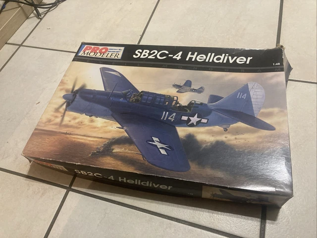 ECHELLE 1/48 PRO MODELER SB2C-4 HELLDIVER Revell Monogram EUR 64,99 ...