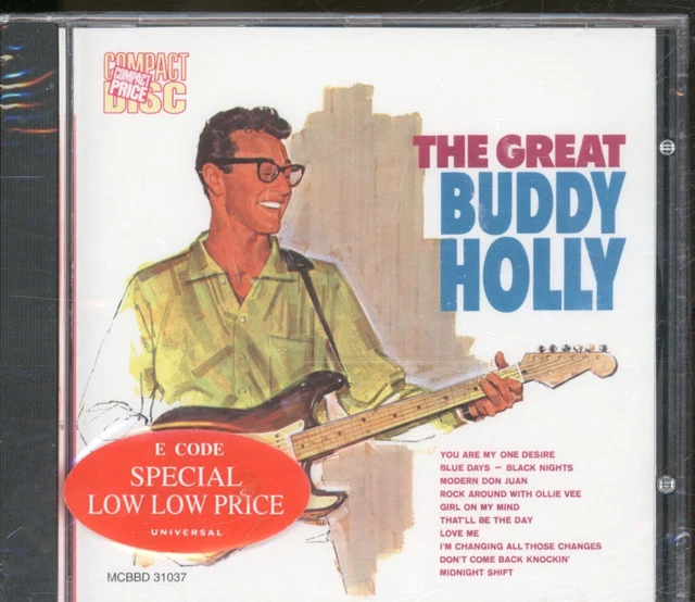 BUDDY HOLLY - The Great Buddy Holly - CD neuf - E326z EUR 11,90 ...