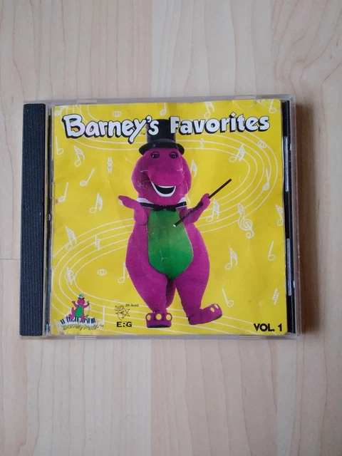 BARNEY'S FAVORITES, VOL. 1 by Barney (Children) (CD, Aug-1993, SBK 27 ...