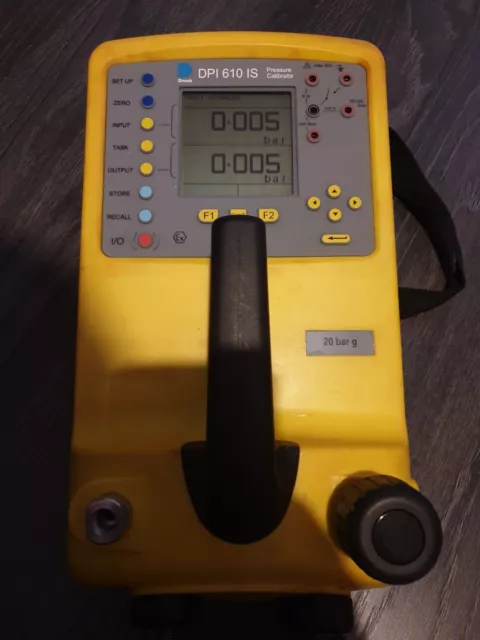 DRUCK DPI 610 IS Pressure Calibrator (20 bar g) - Refurbished £1,300.00 ...