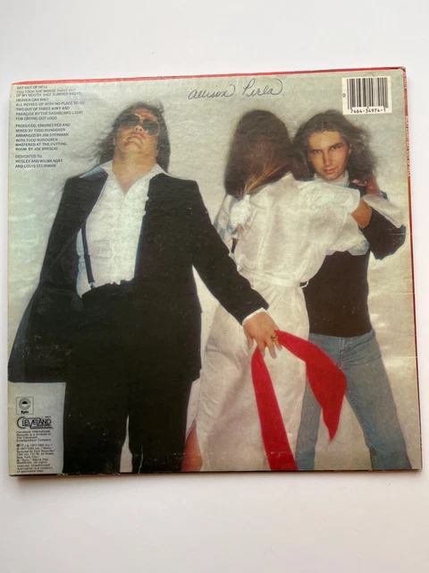 Meat Loaf Bat Out Of Hell Vinyl Lp Album 1977 Epic Cleveland International 1395 Picclick Ca