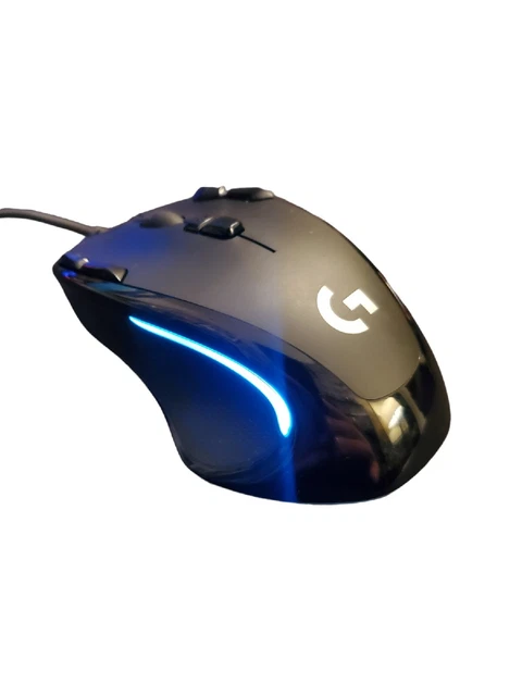 LOGITECH G300S OPTICAL Ambidextrous Gaming Mouse 9 Programmable Buttons ...